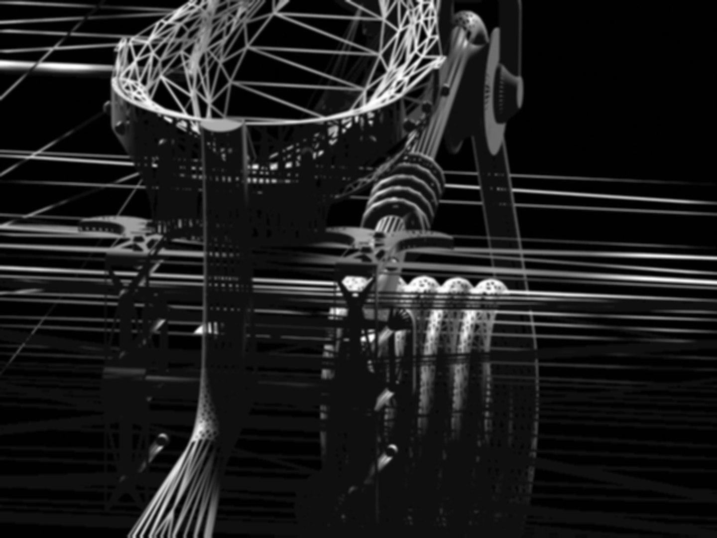 Aircrew 15th Century French Catapult 3d Model