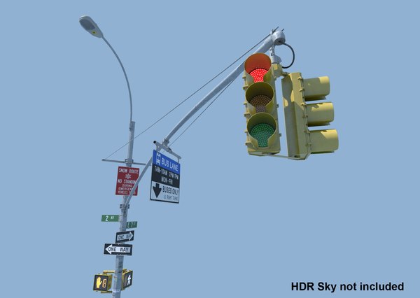 Free Stop Light 3D Models for Download | TurboSquid