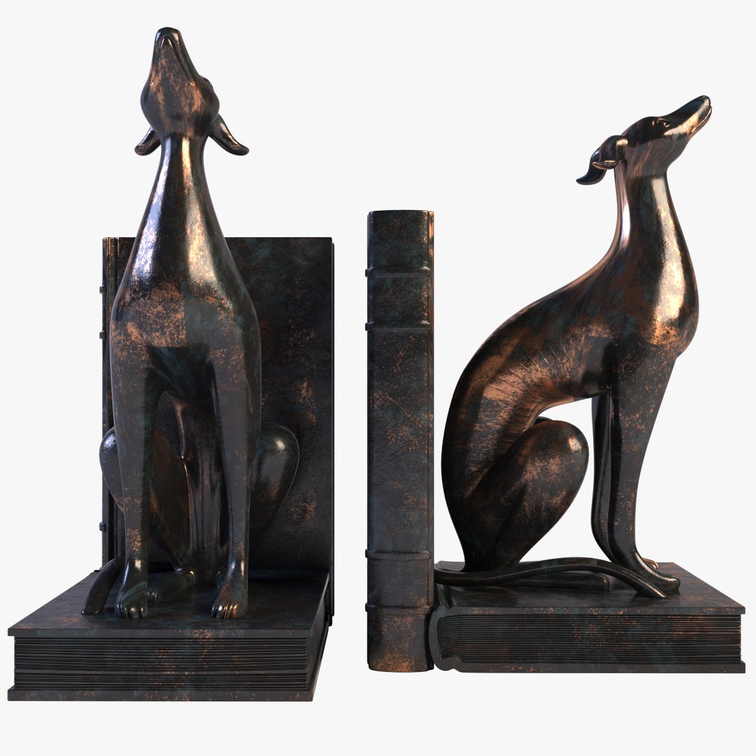 Greyhound Bookend Max