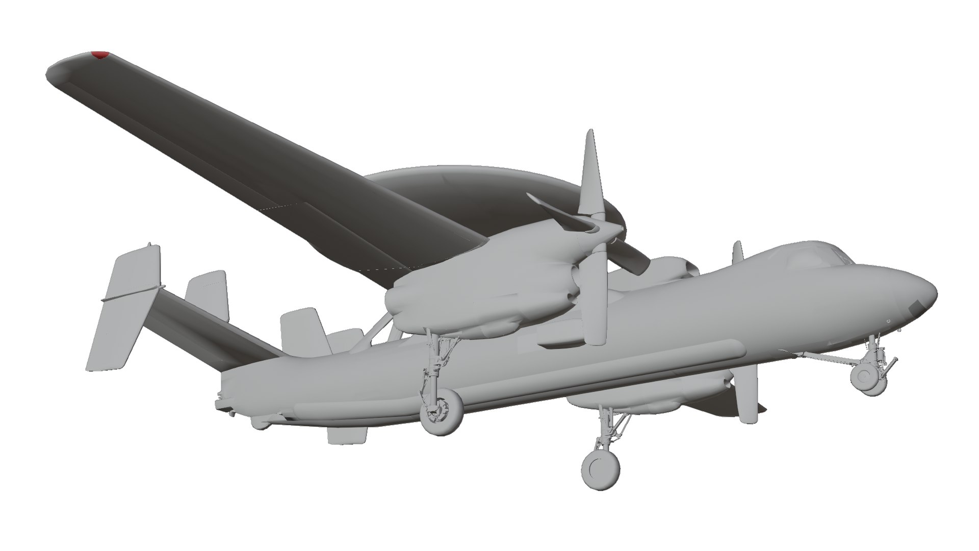Grumman E-2C Hawkeye 3D - TurboSquid 2316113