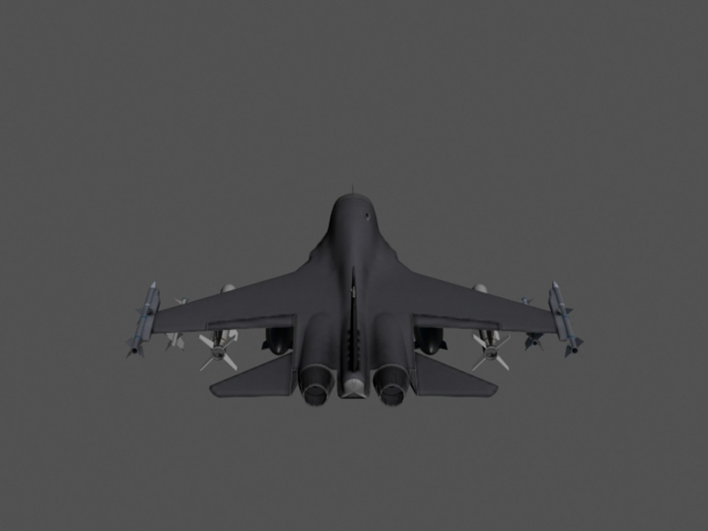 Unrecognized Plane 3d Model