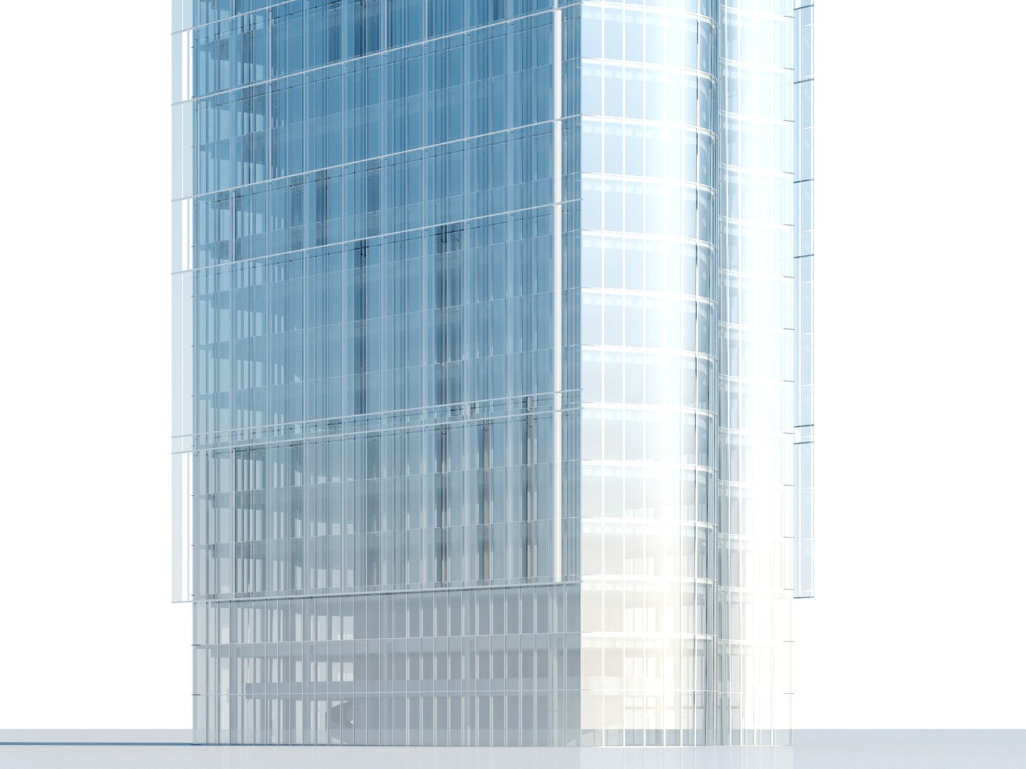 Contemporary Skyscraper Building 3d Model
