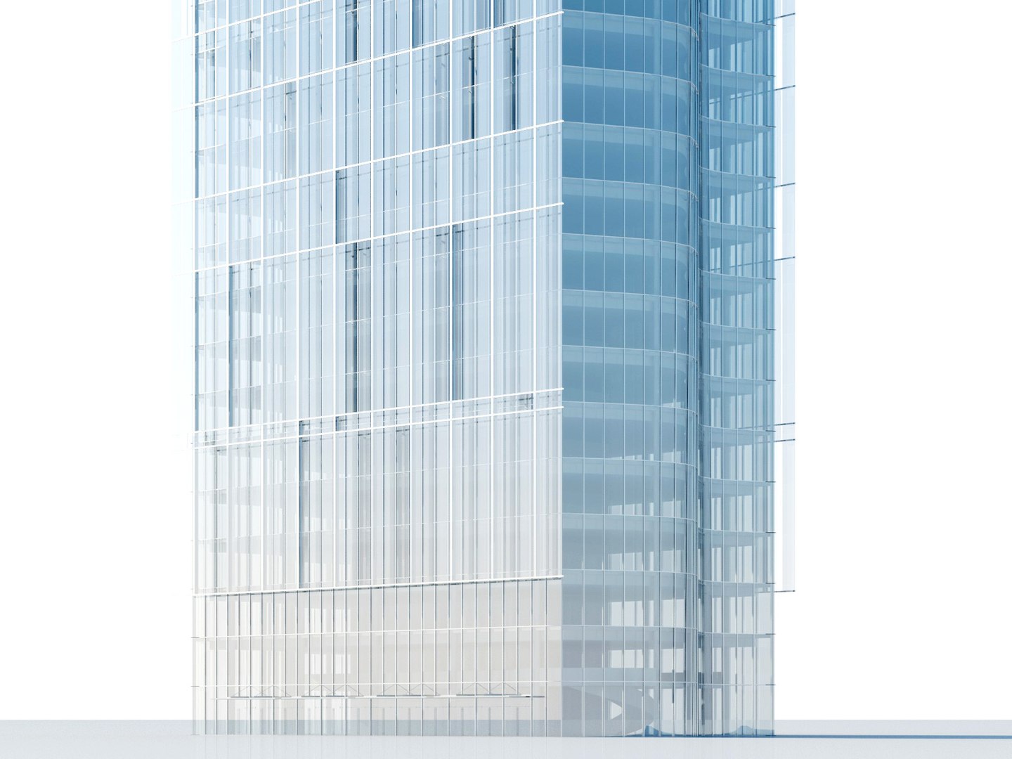 Contemporary Skyscraper Building 3d Model