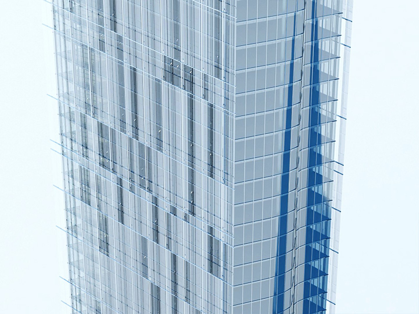 Contemporary Skyscraper Building 3d Model