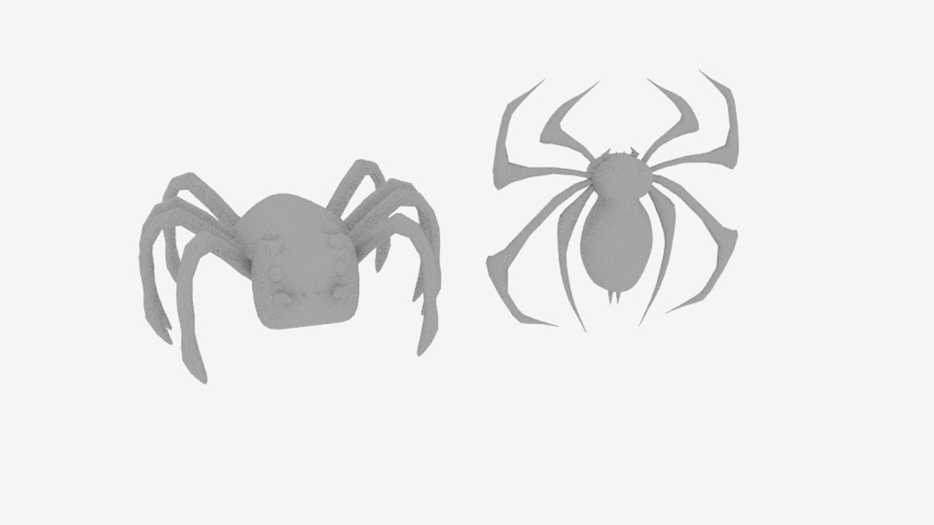 3D Model Spider Logo Emblem - TurboSquid 1317172