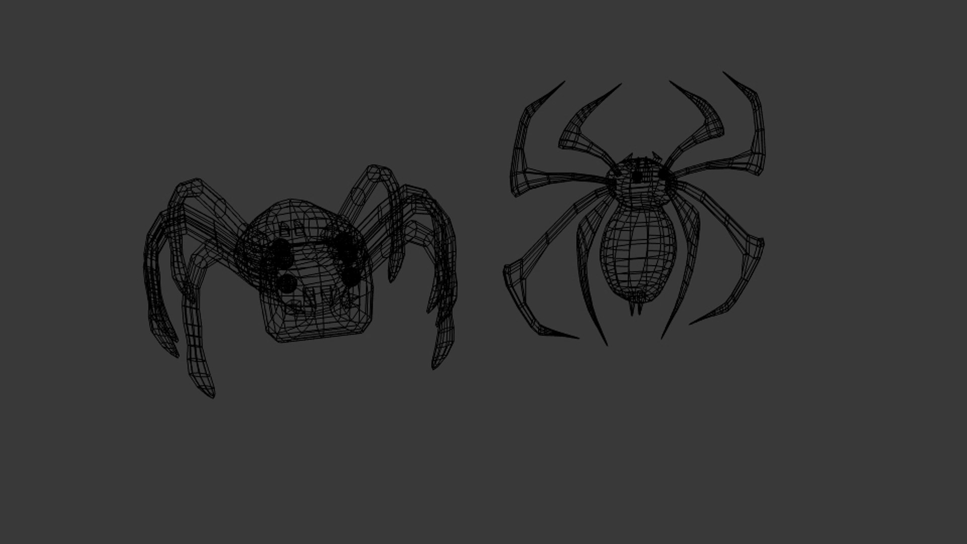 3D Model Spider Logo Emblem - TurboSquid 1317172