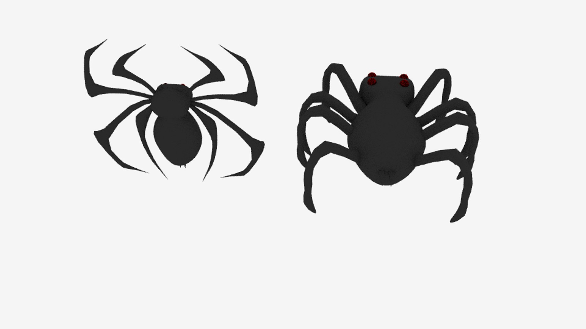 3D Model Spider Logo Emblem - TurboSquid 1317172