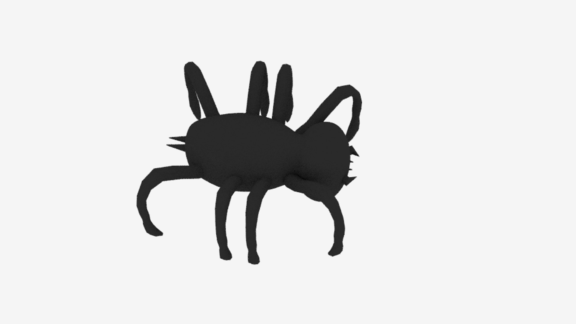 3D Model Spider Logo Emblem - TurboSquid 1317172