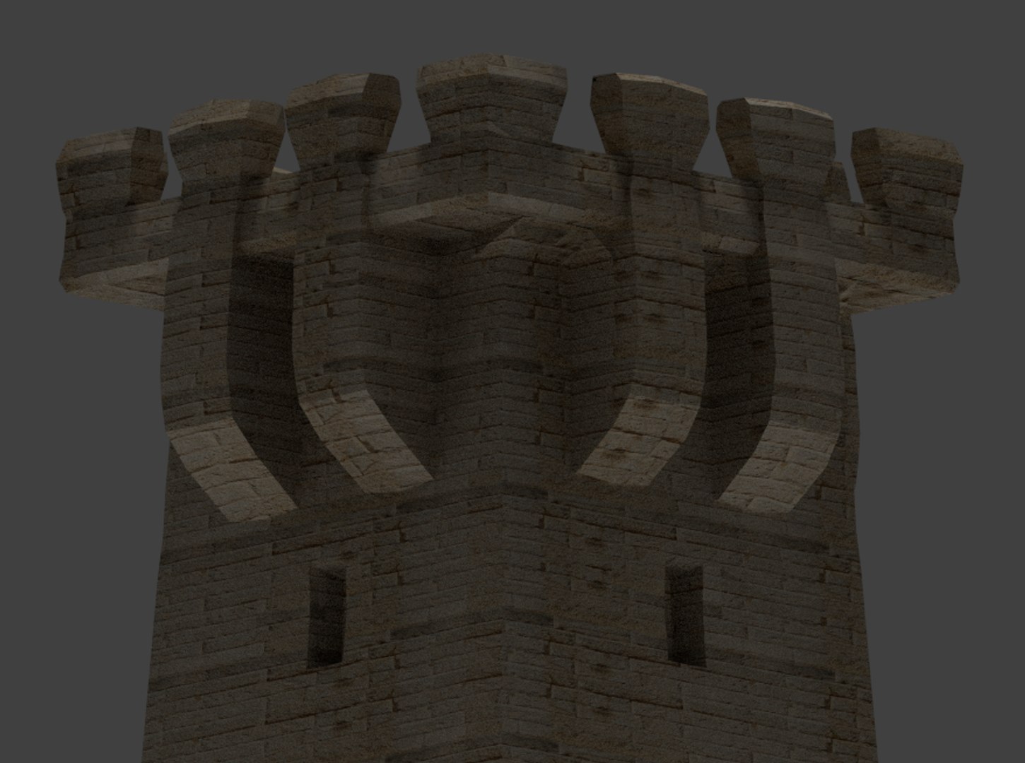Medieval Tower 3ds