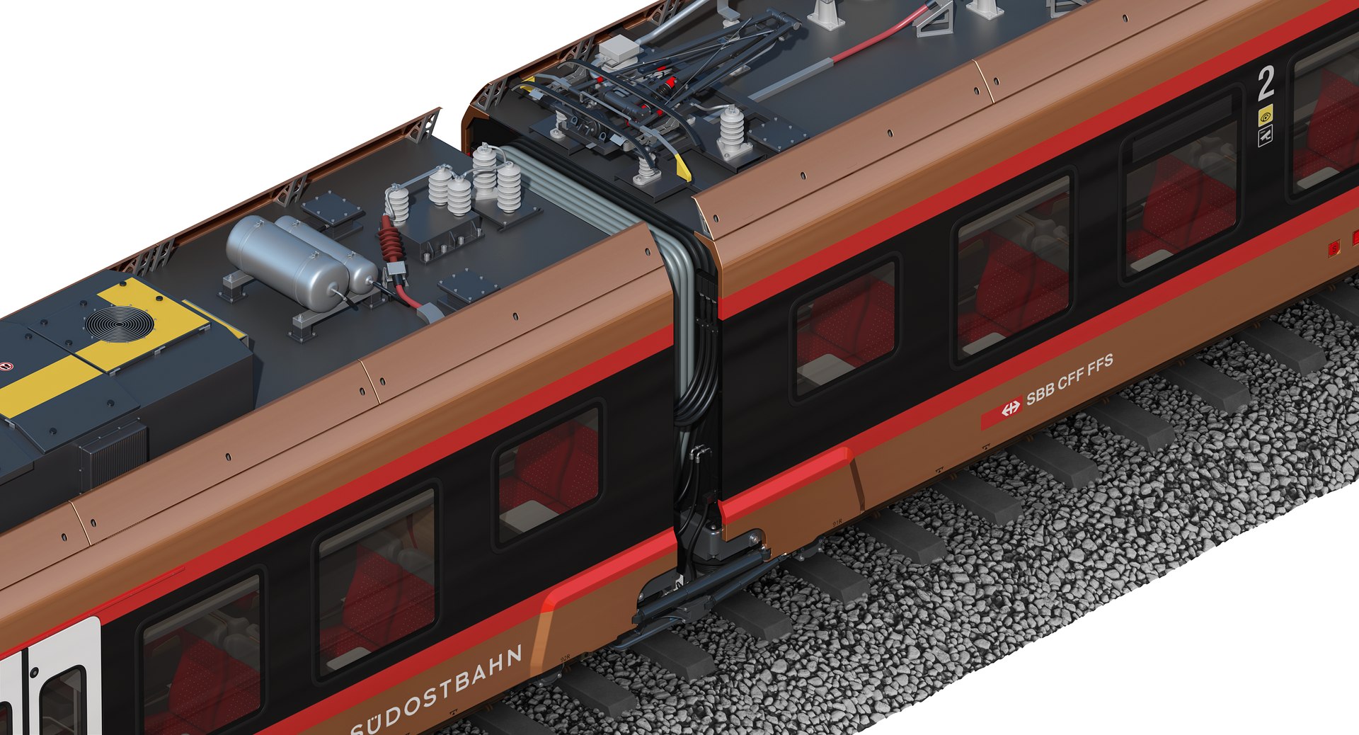 Stadler SOB Traverso 3D - TurboSquid 2201332
