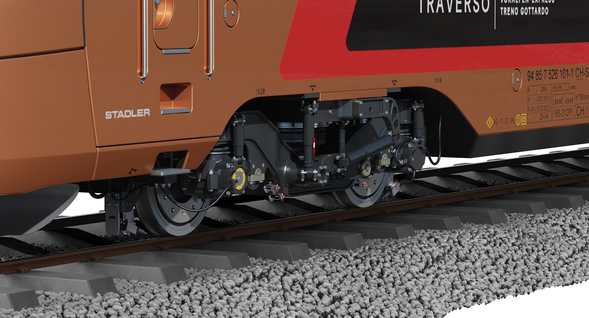 Stadler SOB Traverso 3D - TurboSquid 2201332