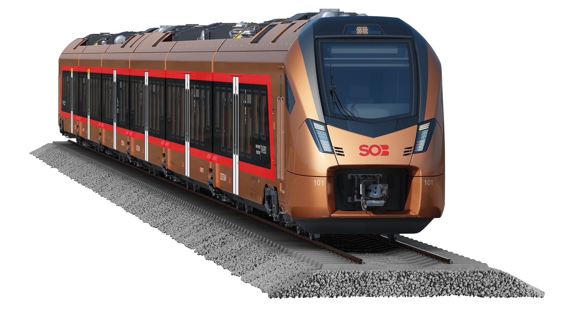 Stadler SOB Traverso 3D - TurboSquid 2201332