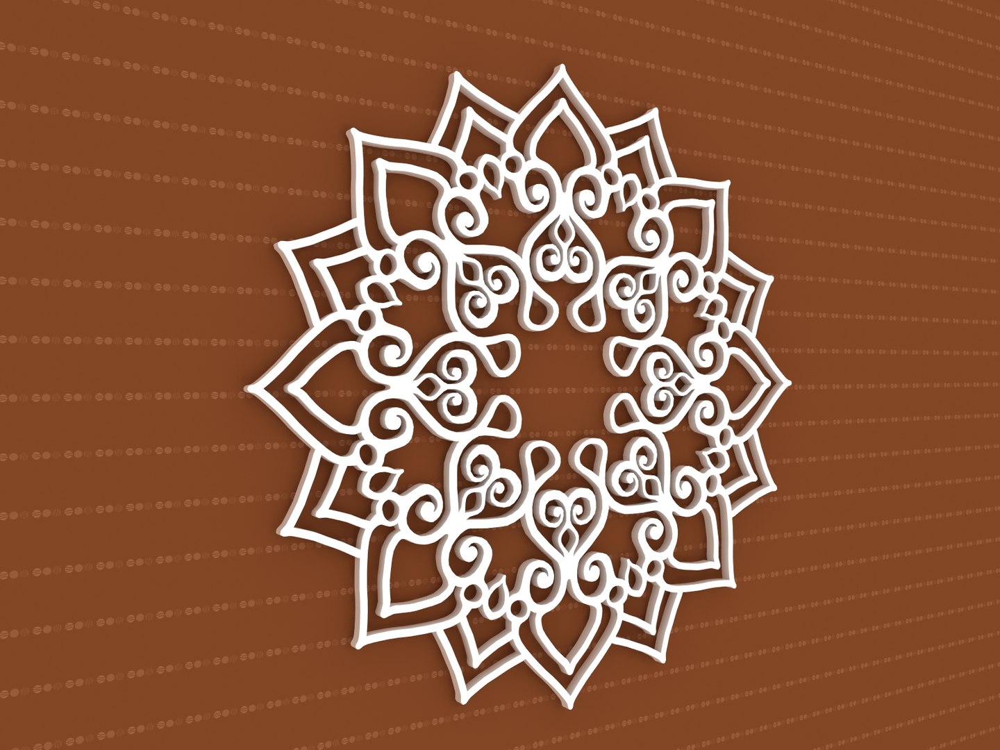 Mandala Cnc Model - TurboSquid 1455110