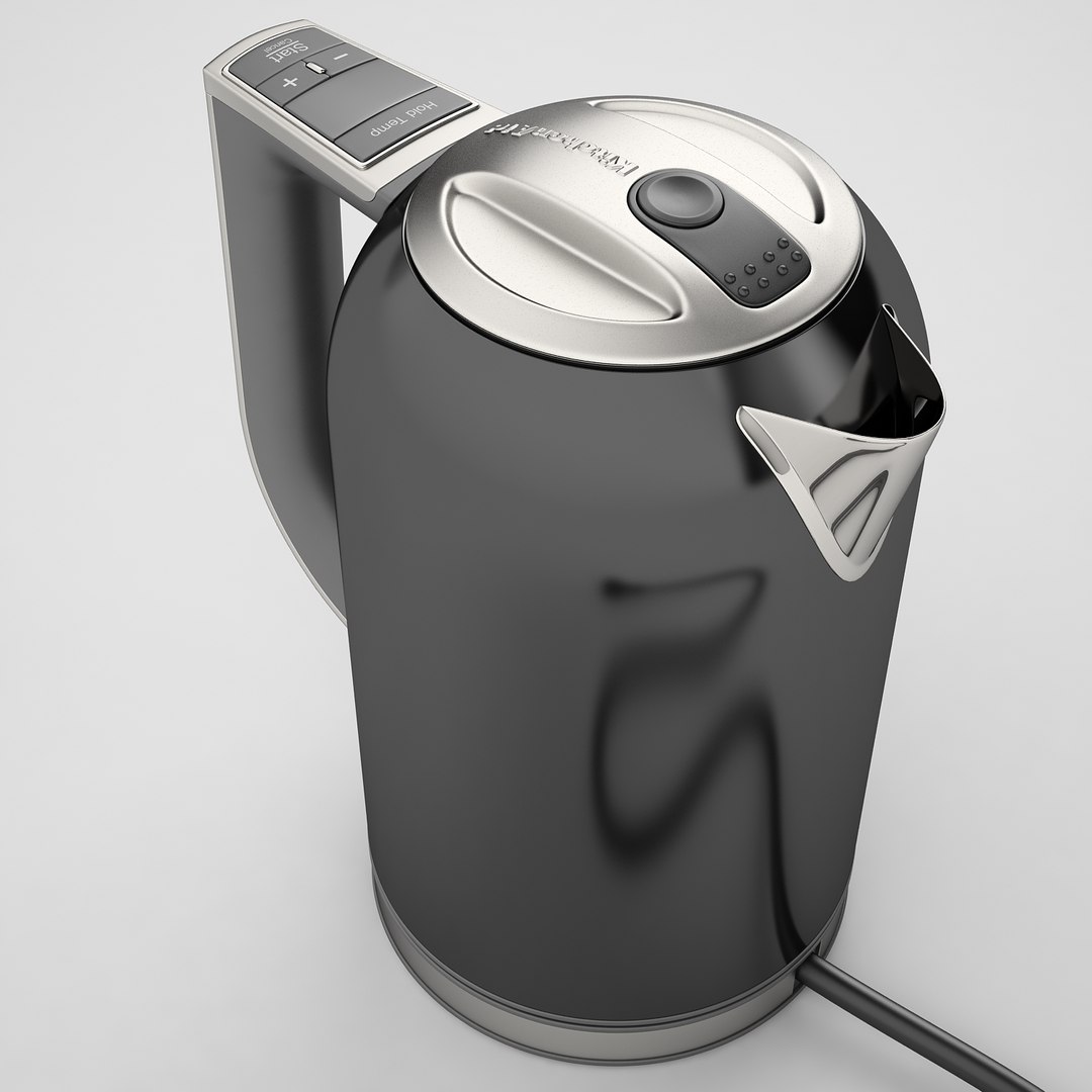 3d Max Electric Kettle Kitchen