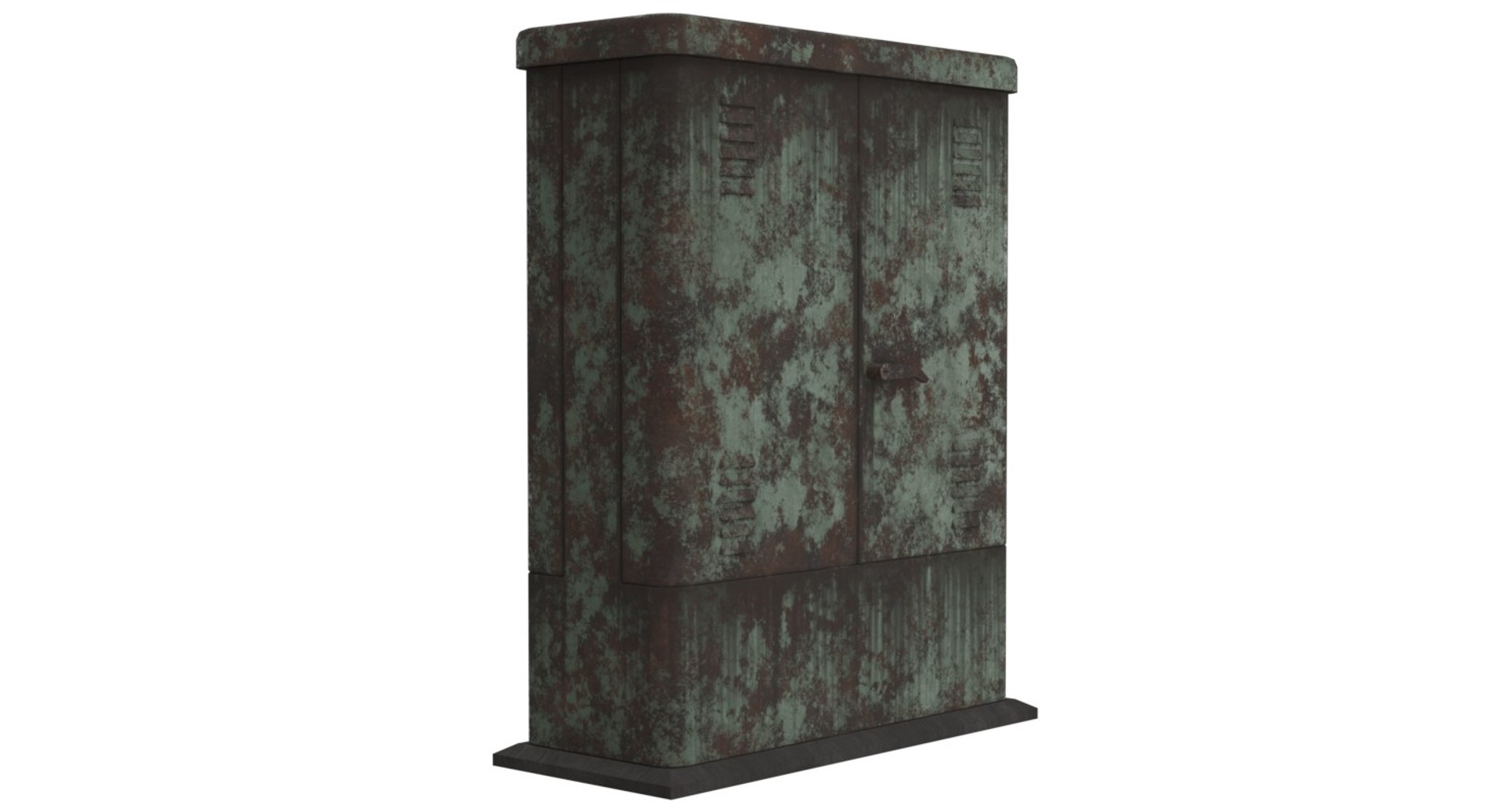 Electrical enclosure 1 rusty 3D model - TurboSquid 1179417