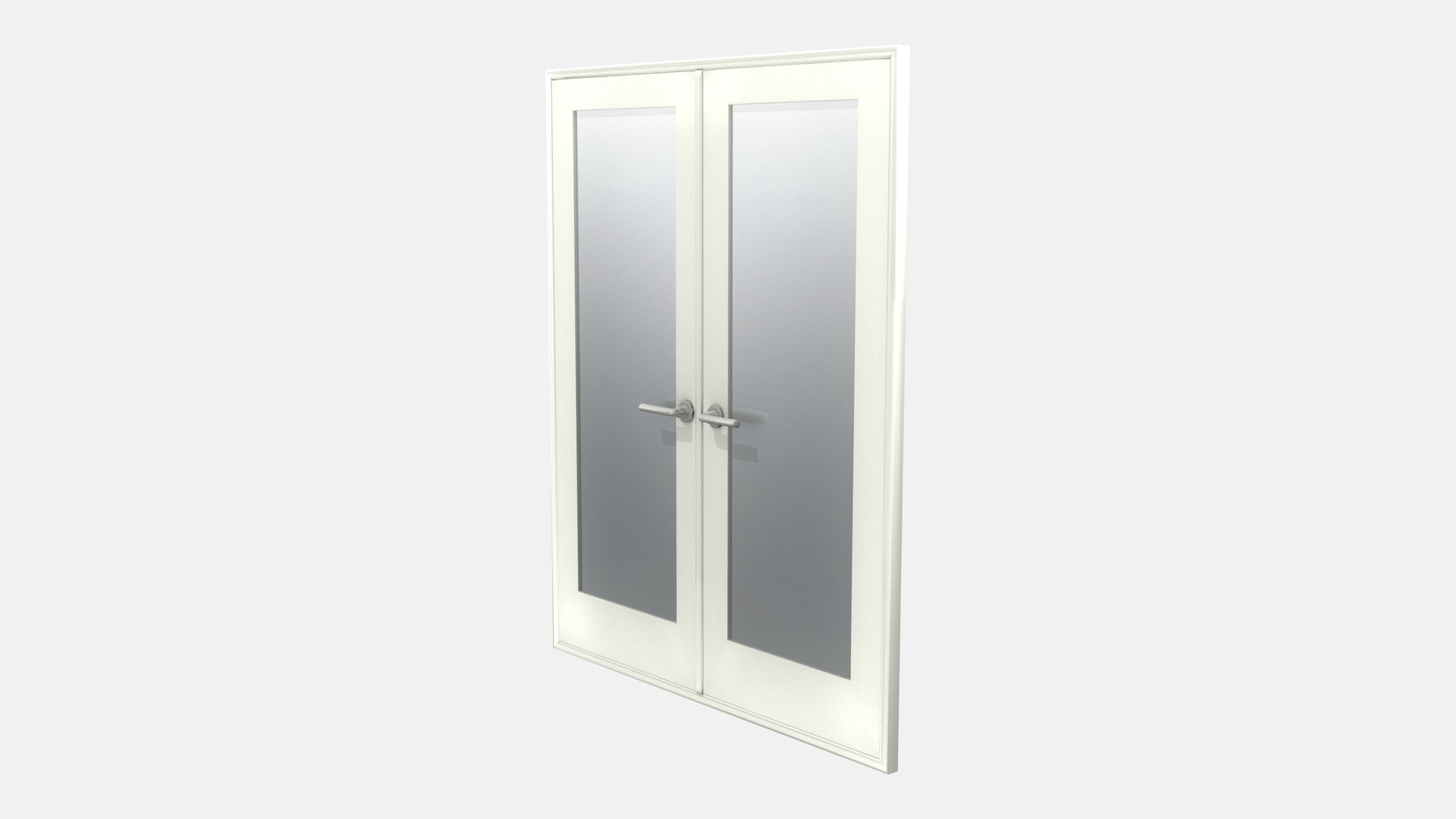 3D Double Door V4 Model - TurboSquid 1819105