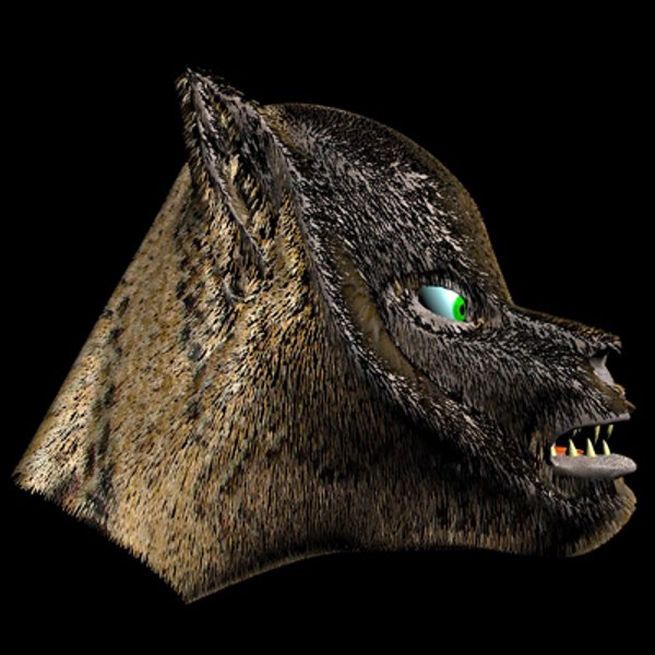 modèle 3D de Loup-garou - TurboSquid 348688