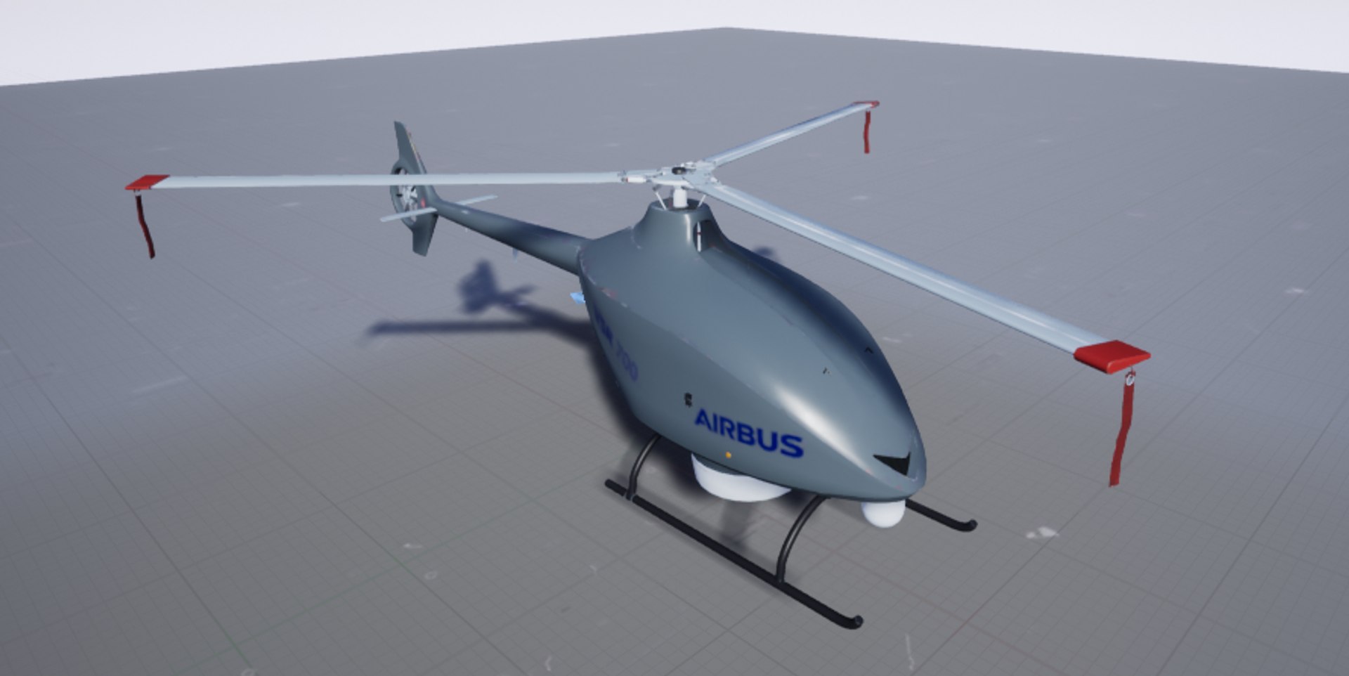 VSR700 UAV UAS AIRBUS Chopper 3D - TurboSquid 1724340