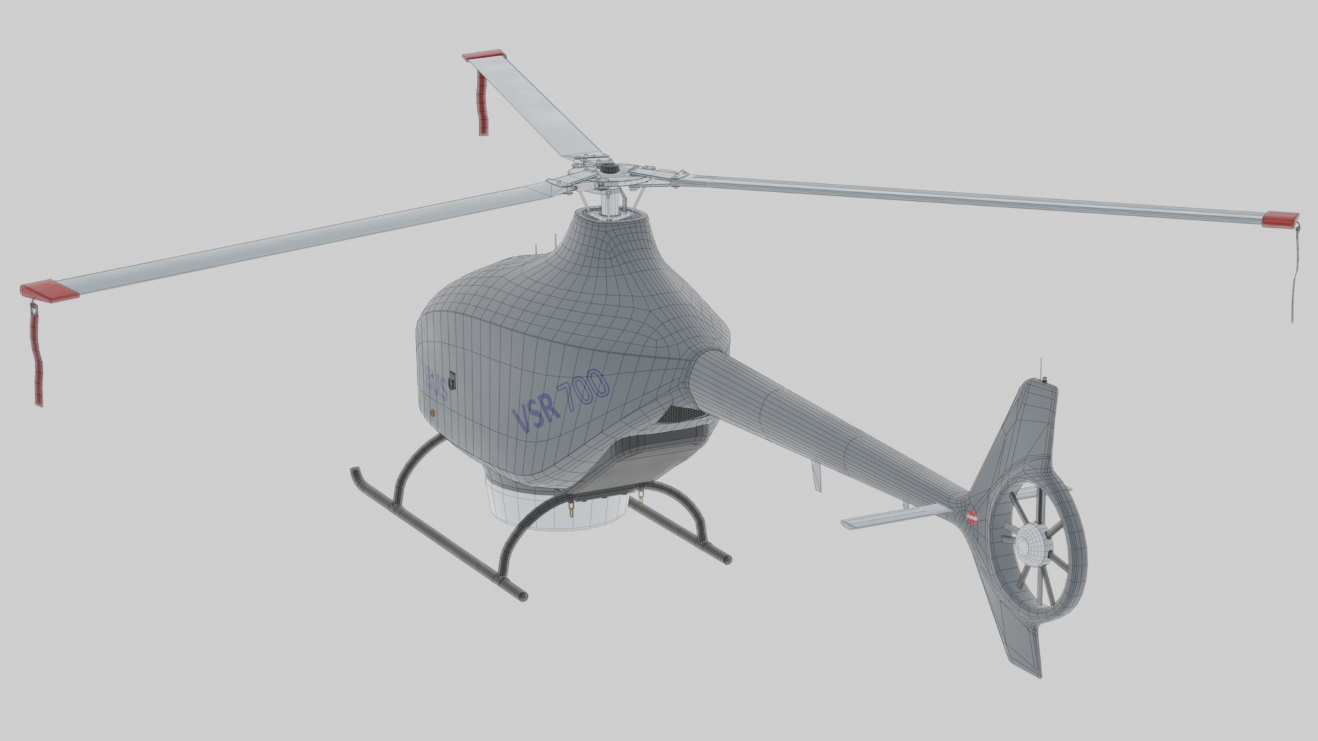 VSR700 UAV UAS AIRBUS Chopper 3D - TurboSquid 1724340
