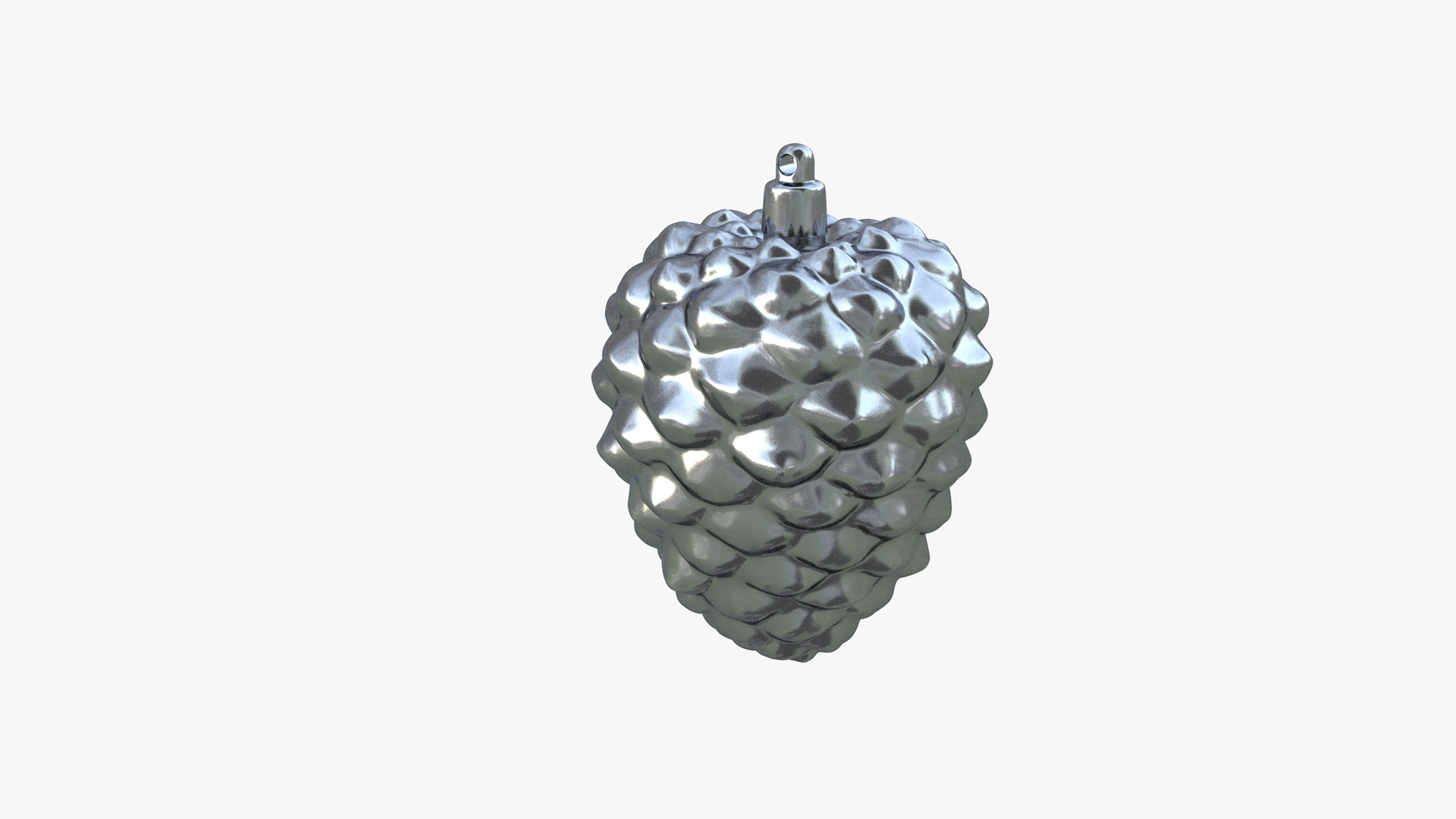 3D Decorative Pine Cone - TurboSquid 2127938