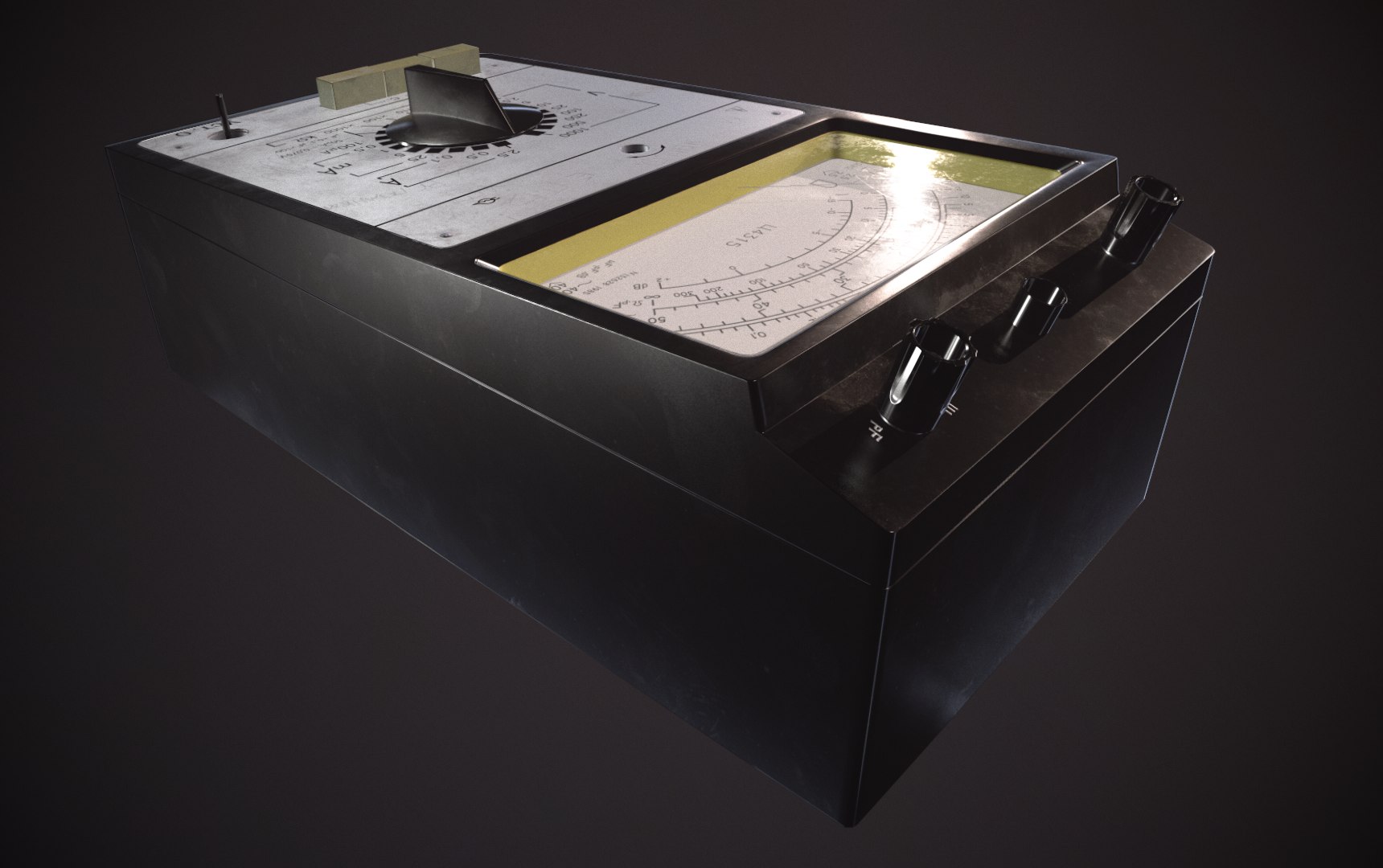 3D Old Multimeter - TurboSquid 1365964