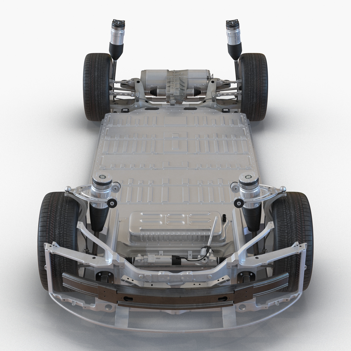 modelo 3d Chasis Tesla Model S - TurboSquid 983177