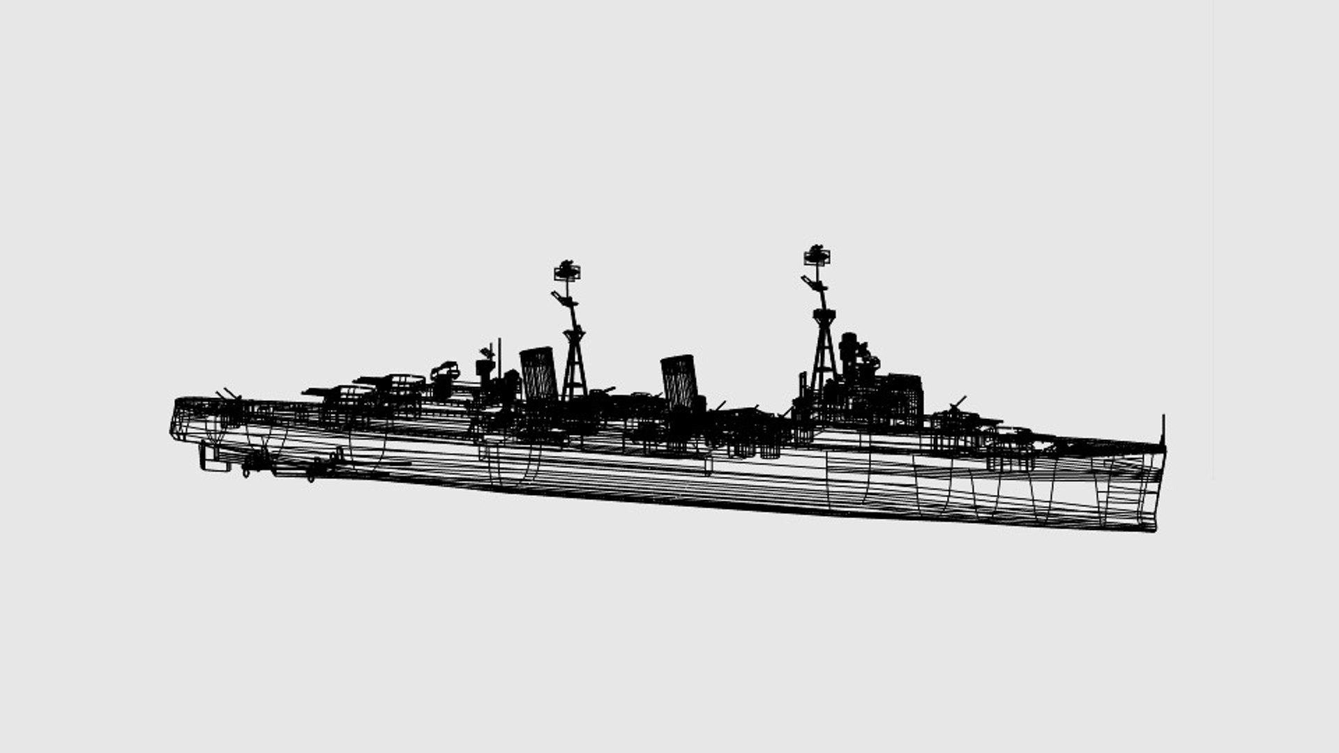light cruiser battle ship 3ds
