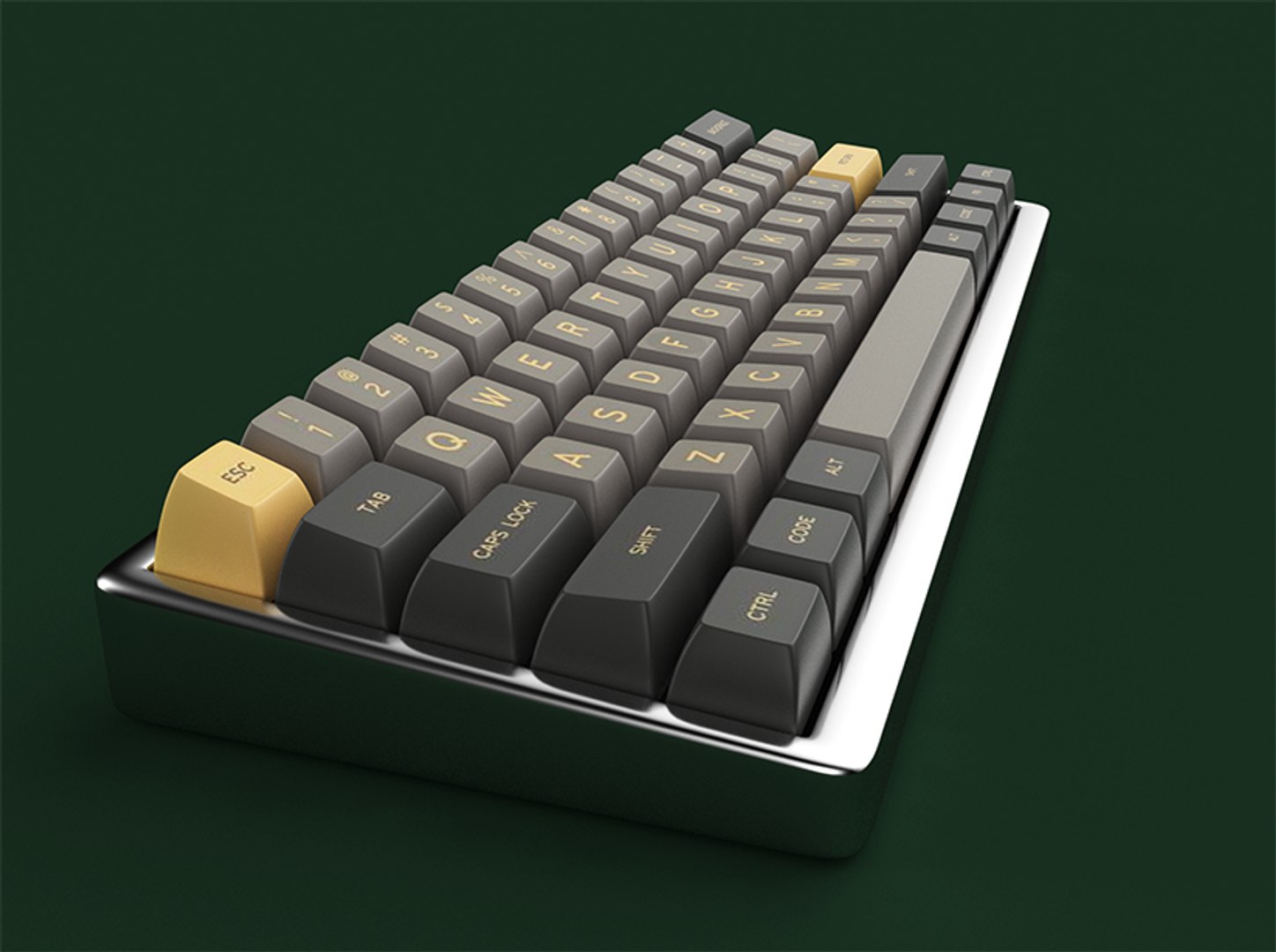 Mechanical Keyboard Model - TurboSquid 1608376