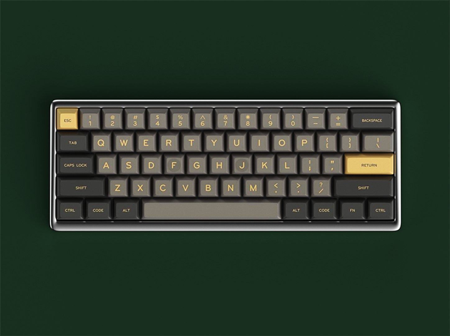Mechanical Keyboard Model - TurboSquid 1608376