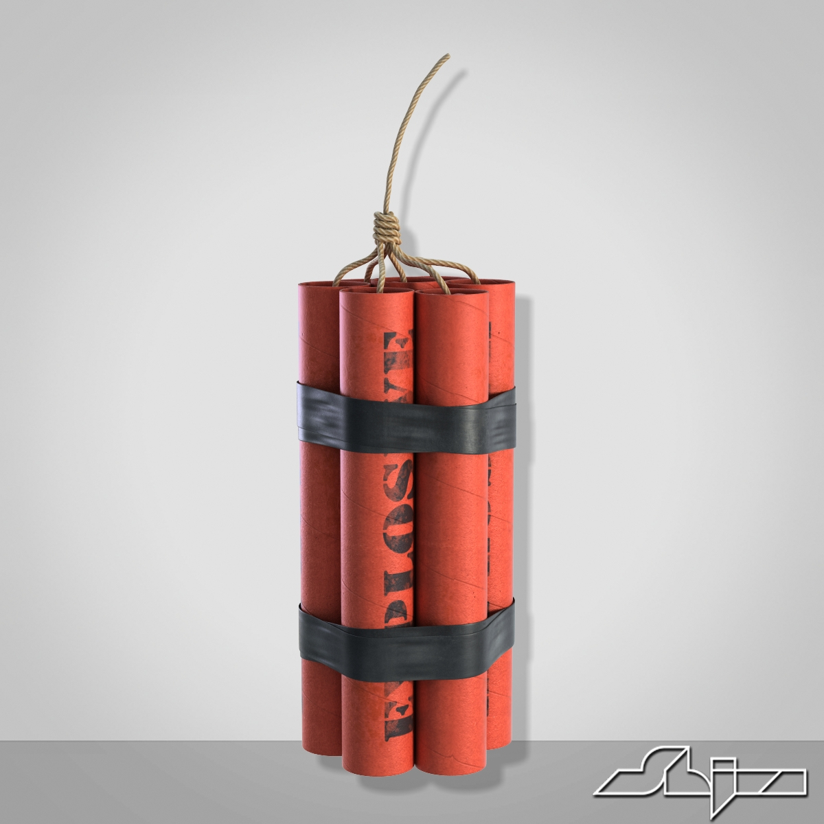 3d model dynamite big bunch 3