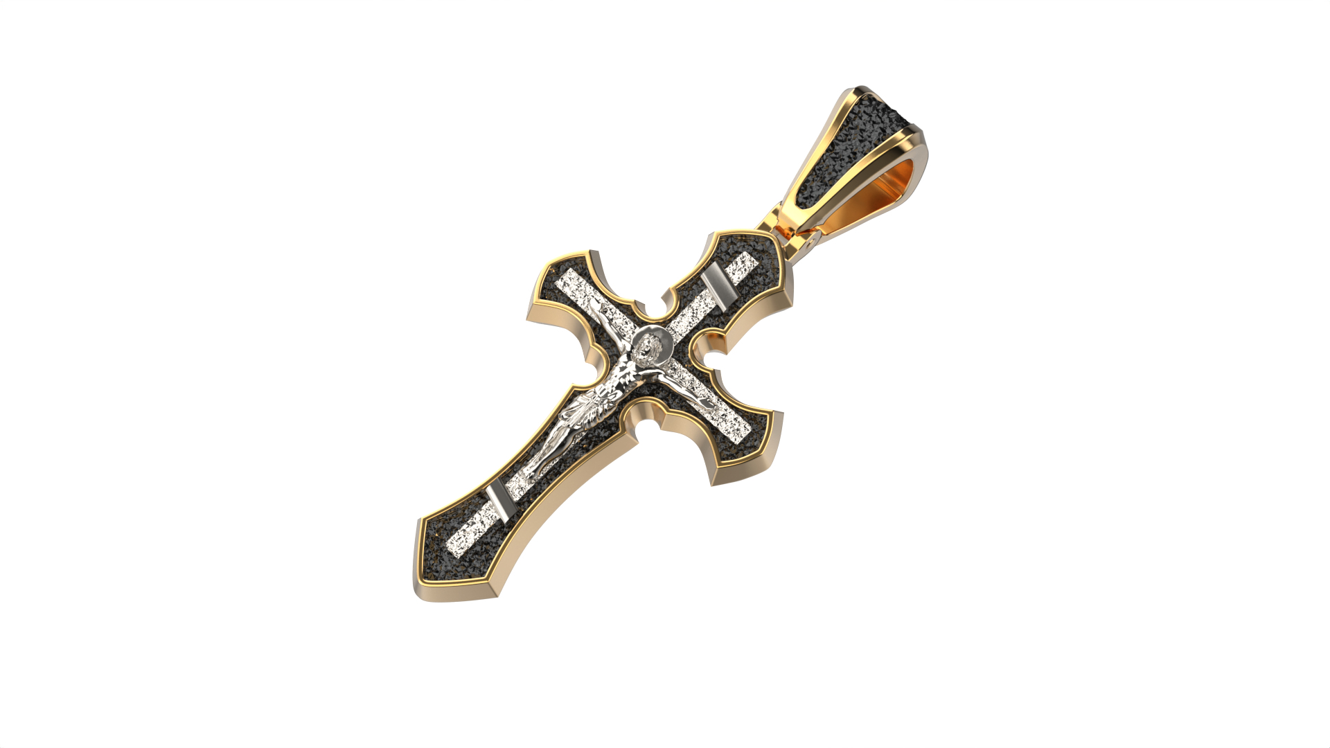 3D Women Holy Cross Pendant P3 3D Print Model - TurboSquid 1851041