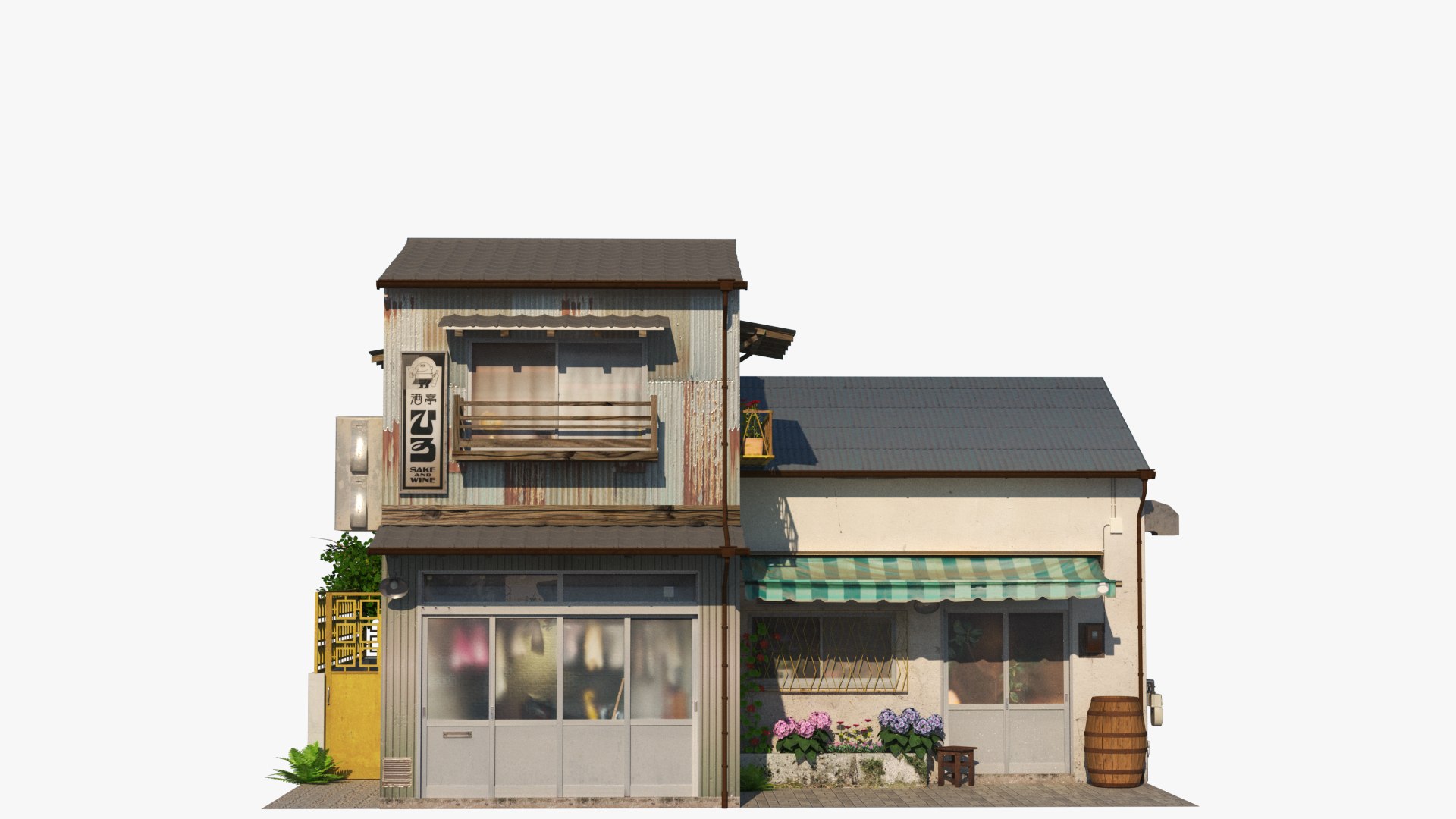 3D japanese store - TurboSquid 1663248