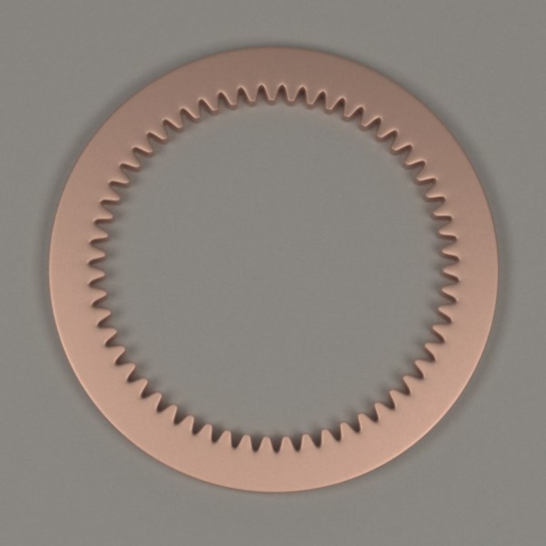 3d Clock Gear Wheel