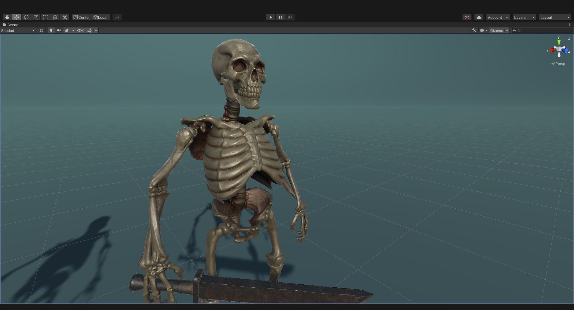 3D Humanoid Skeletons Undead Warriors - Game Ready - Collection ...