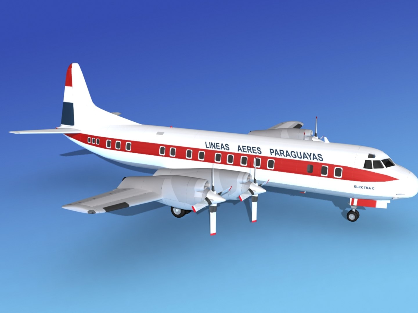 Obj Propellers Electra Lockheed