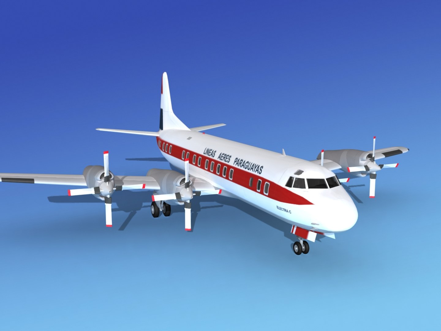 Obj Propellers Electra Lockheed