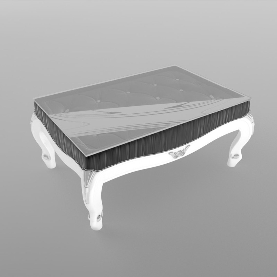 table velvet 3d model