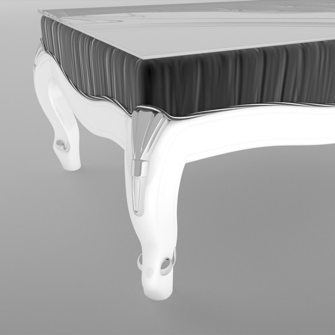 table velvet 3d model