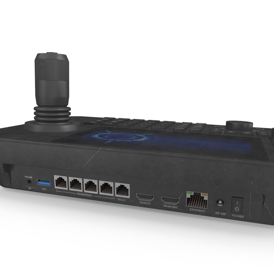 Streaming Camera KeyBoard Controller PBR 3D Model - TurboSquid 2223887