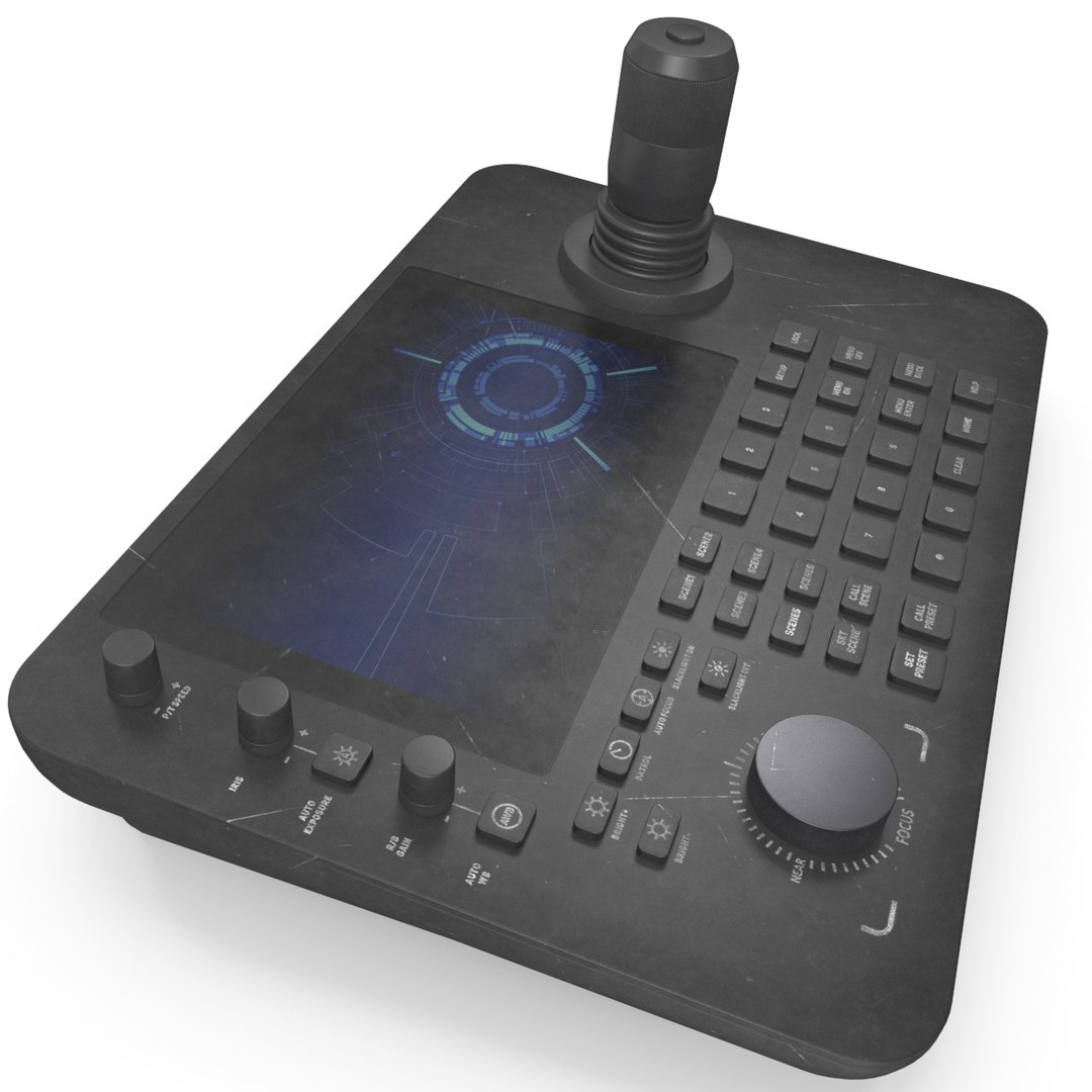 Streaming Camera KeyBoard Controller PBR 3D Model - TurboSquid 2223887