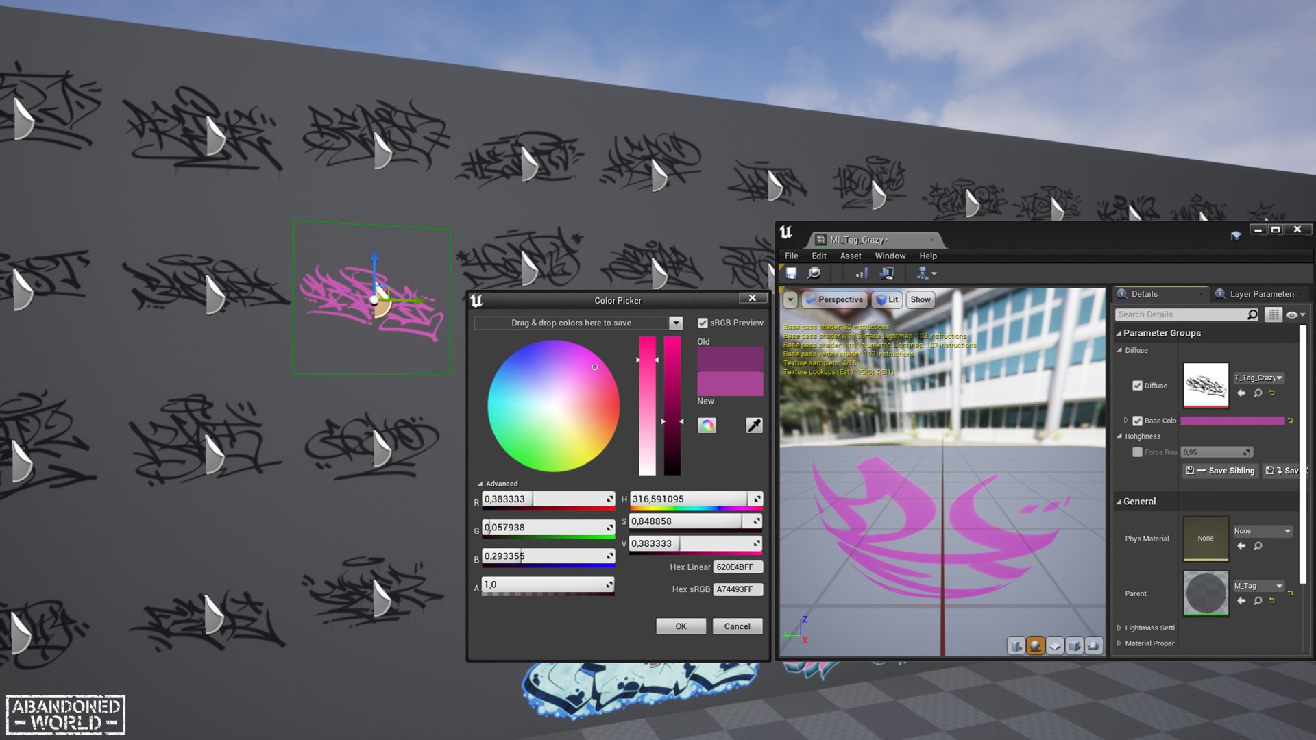 Graffiti Pack Decals VI for UE4 and Unity 3D - TurboSquid 2178138