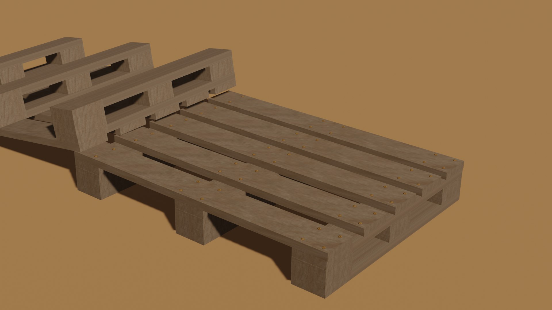 3D Pallet Model - TurboSquid 2195744