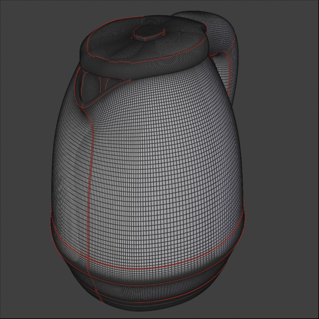 Kettle glass 3D model - TurboSquid 1420143