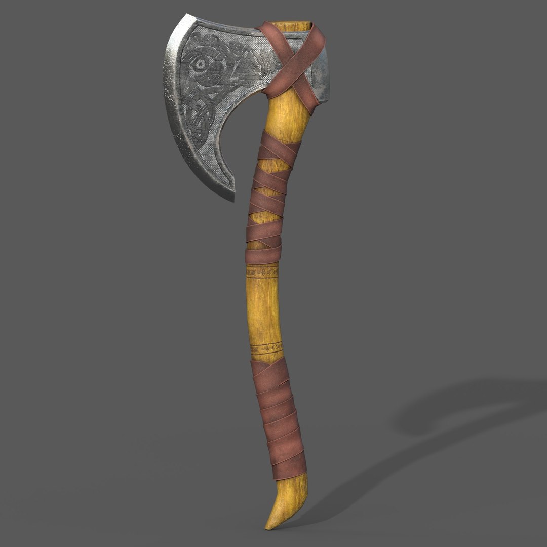 Vikings Axe Model - TurboSquid 2301578
