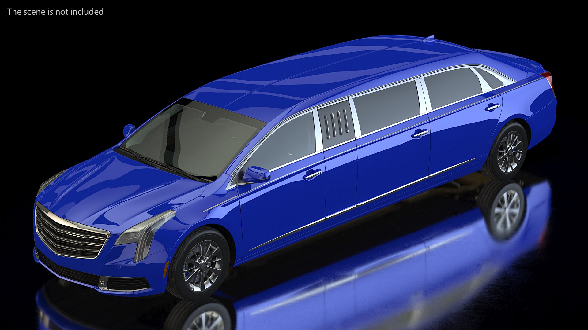 3D stretch limousine model - TurboSquid 1567883