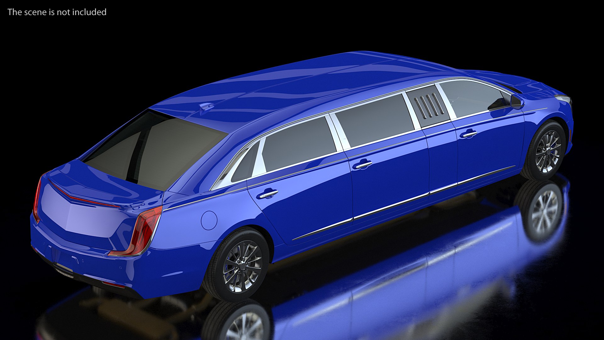 3D stretch limousine model - TurboSquid 1567883
