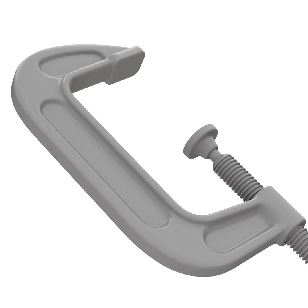 3D C Clamp C-clamp - TurboSquid 1225299