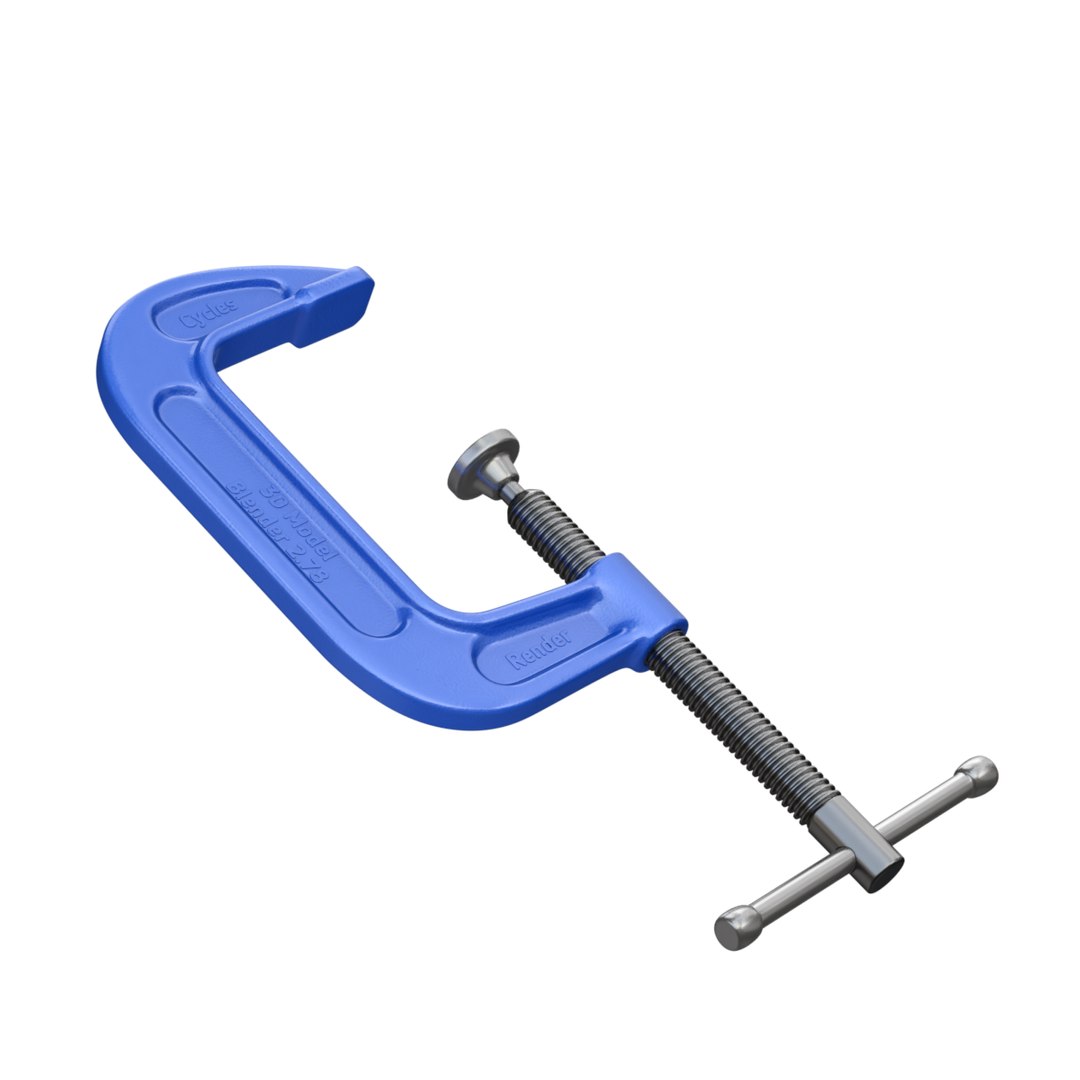 3D C Clamp C-clamp - TurboSquid 1225299