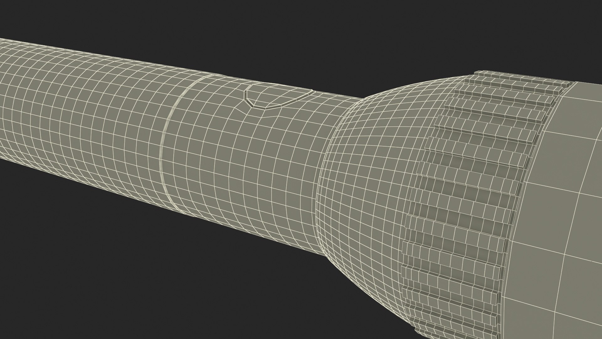 3D Police Security Pink Flashlight - TurboSquid 2157042