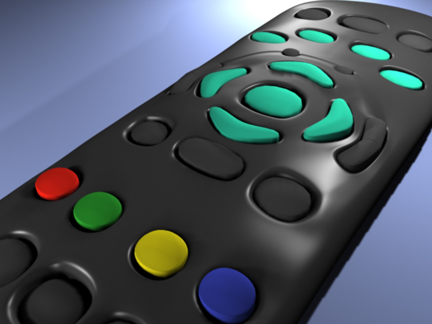 3d Sky Digital Television Remote Model